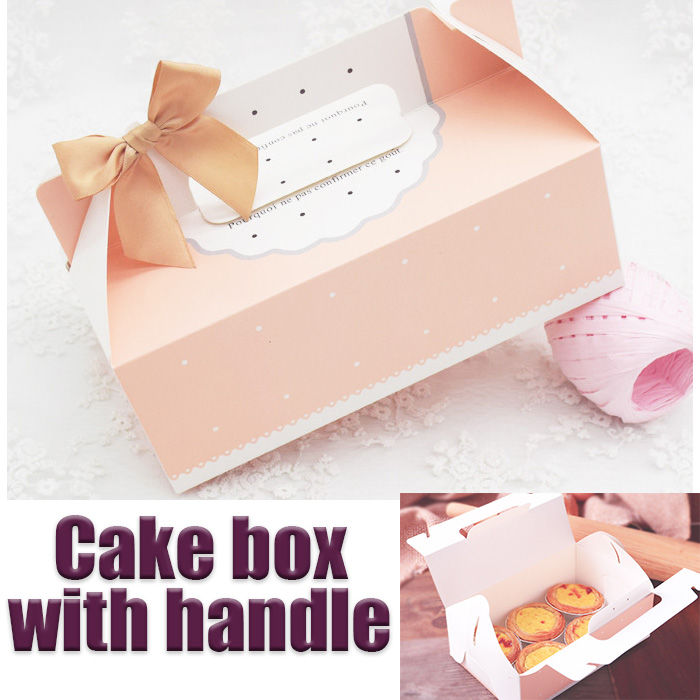 10pcs cake box pastry packaging box food delivery box | Lazada Singapore