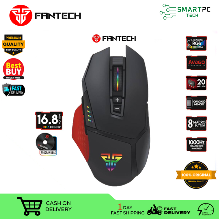SmartPCTech Best Buy Fantech Mouse X11 Daredevil Wired Programmable ...