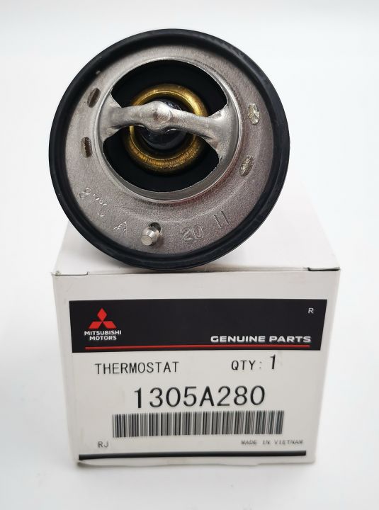 วาล์วน้ำแท้ พร้อมโอริงวาล์วน้ำ THERMOSTAT MITSUBISHI MIRAGE,ATTRAGE (มิ ...
