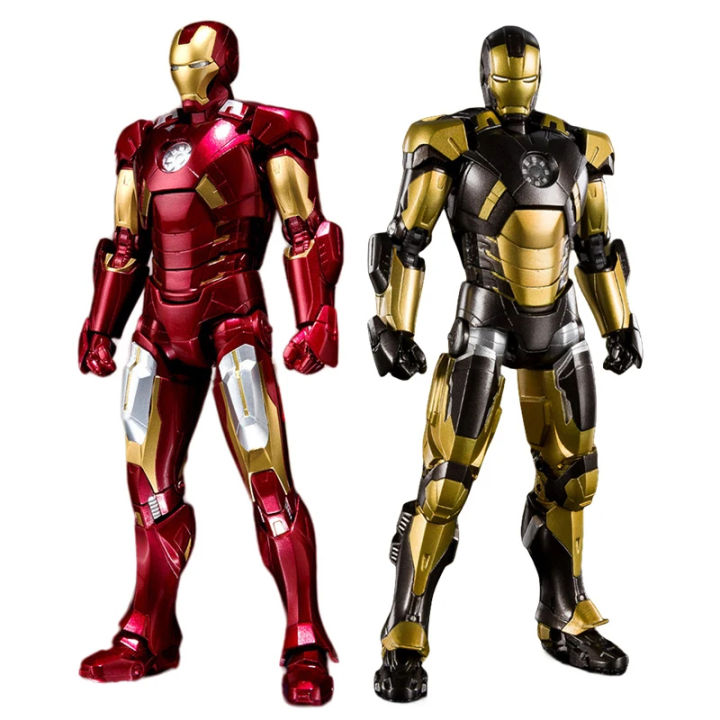 sdfhdsj 2 Styles SHF Iron Man 20 Anime Figure Action Model Collect Toys ...