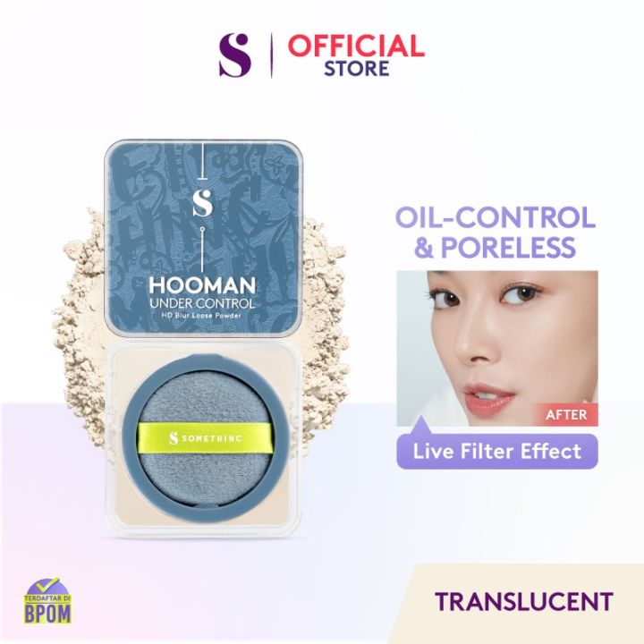 SOMETHINC HOOMAN UNDER CONTROL HD Blur Loose Powder - 01 Translucent ...