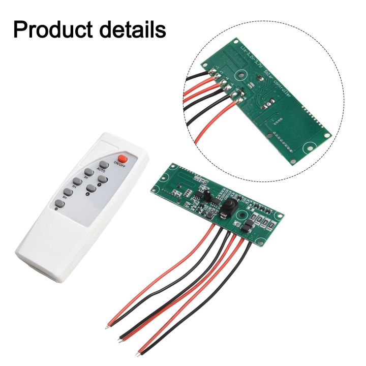 Remote Enabled Solar Lighting Control Board with Energy Saving Features ...