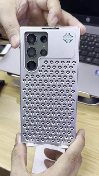 Metal heat dissipation phone case for Samsung S22 S23 S24 ultra ...