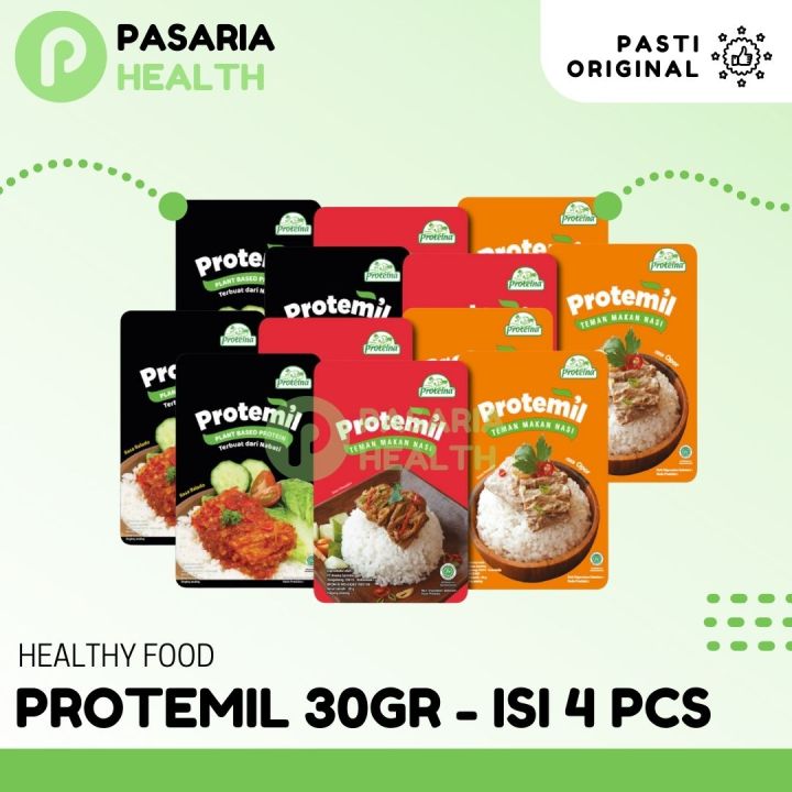 PROTEMIL Balado/Gulai/Opor Isi 4 Pcs 30 Gram Paket Proteina Daging ...