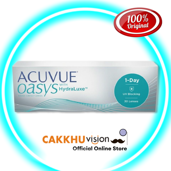Acuvue Oasys 1 DAY with HydraLuxe Technology (30piece/box) ACUVUE ...