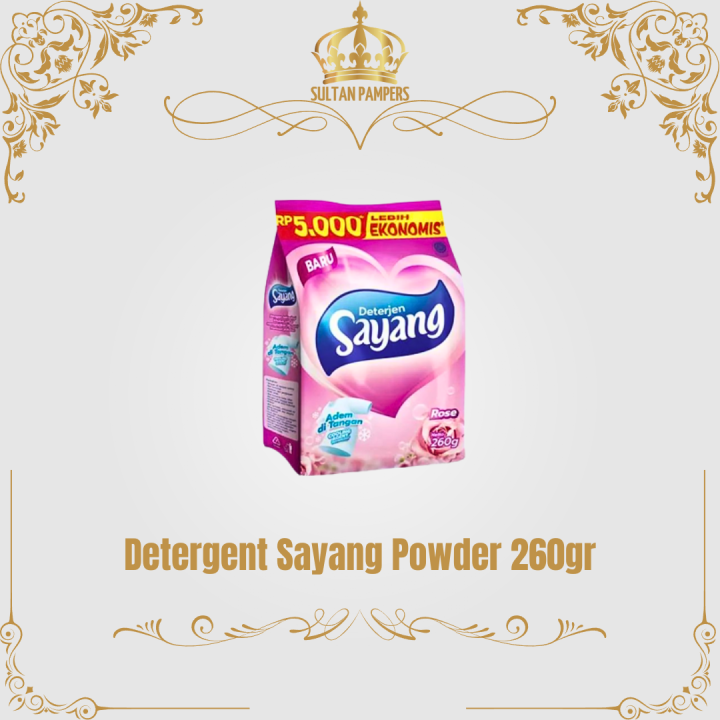 SAYANG Detergent Powder Original / Rose / Lavender - Sabun Sayang Bubuk ...
