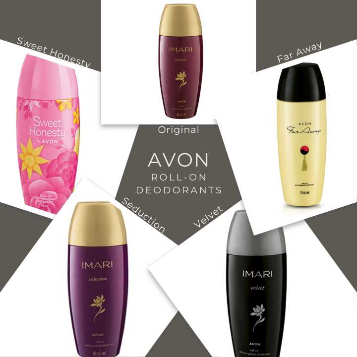 AVON Imari Original, Velvet, and Seduction, Far Away, and Sweet Honesty ...