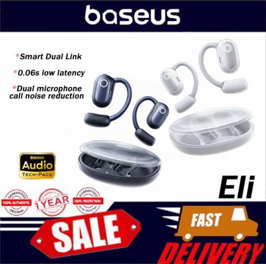 BASEUS Eli Sport 1 Open Bluetooth Earphones Bone Conduction Call Noise ...