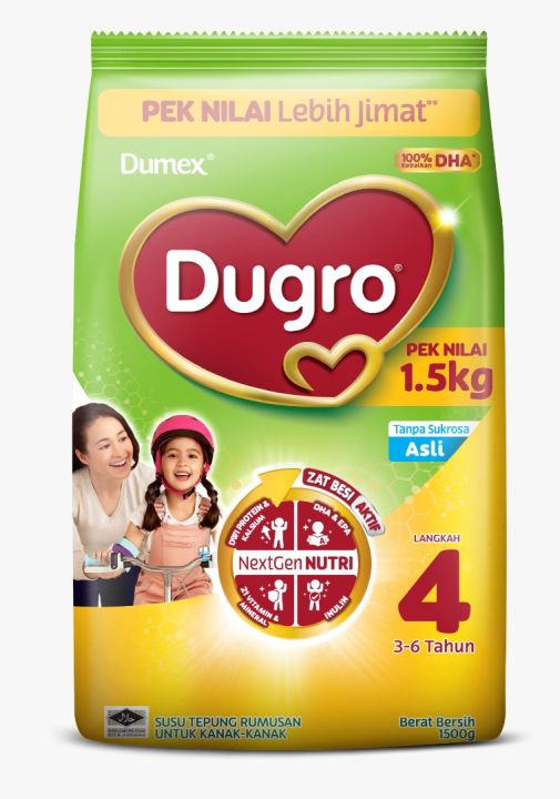 Dumex Dugro 4 Original (1.5Kg) | Lazada