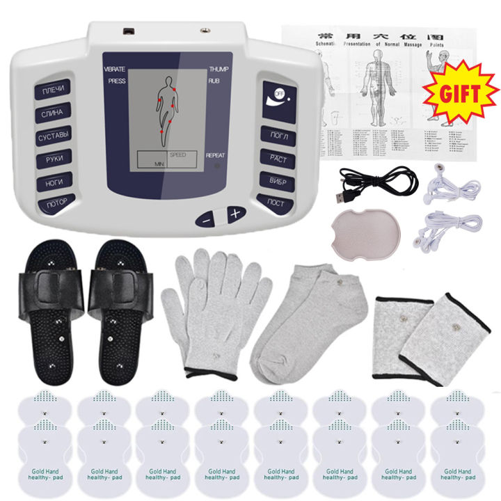 【Eco-friendly】 Ems Tens Unit Professional Muscle Portable Electric Body ...