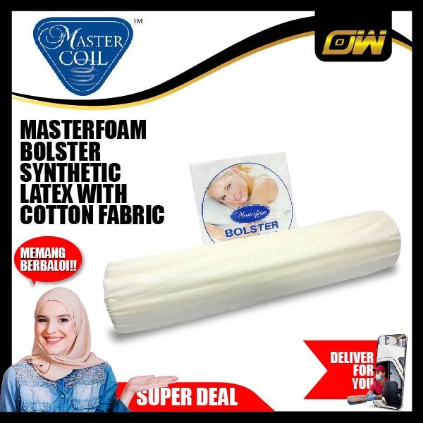 Masterfoam Bolster Synthetic Latex With Cotton Fabric | Lazada