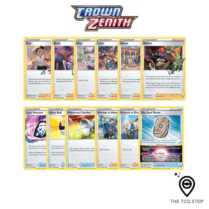Pokemon TCG: Trainer Card Singles - Crown Zenith - Pokemon Cards ...