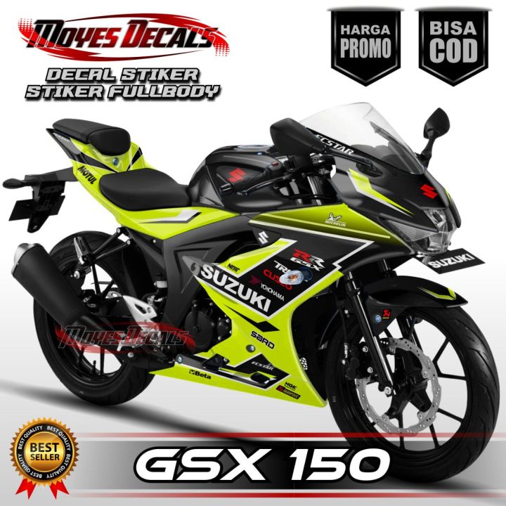 ⭐⭐⭐⭐⭐stiker gsx 150 decal stiker motor gsx 150. stiker motor suzuki gsx ...