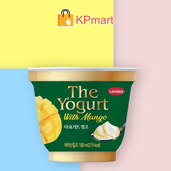 Kem sữa chua dẻo xoài Hàn Quốc Lavelee The Yogurt With Mango 185ML ...