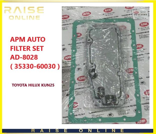 APM Auto Filter Toyota Hilux Vigo KUN25 KUN26 Innova 2.5 / 3.0 Fortuner ...
