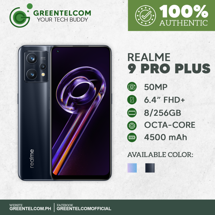 Realme 9 Pro Plus Smartphone - 8/256GB | Sony IMX766 OIS Camera | 90Hz Super AMOLED Display ...