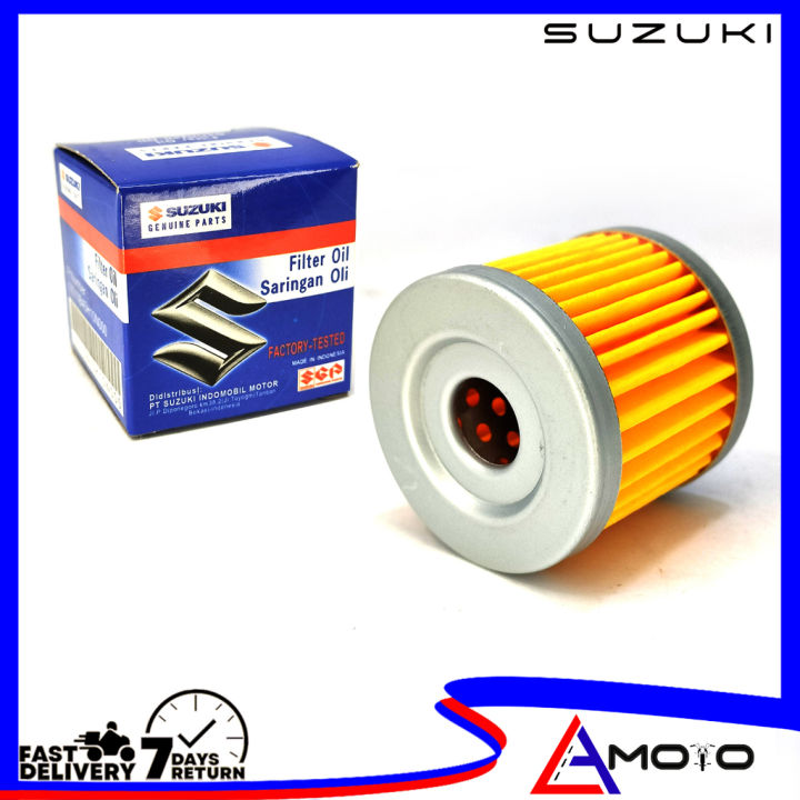 ORIGINAL SUZUKI OIL FILTER Suzuki SMASH 115 / RAIDER 150 / RAIDER J 115 ...