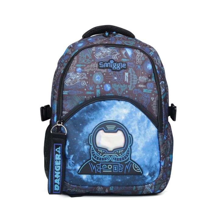 SMIGGLE DEOBAGS BRIGHT SIDE ASTRONAUT SPACE KID *TAS RANSEL cowok-cewek ...