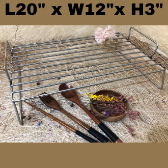 Stainless Steel Rectangle/Round BBQ Grill Parilya Inasal Grill Charcoal ...