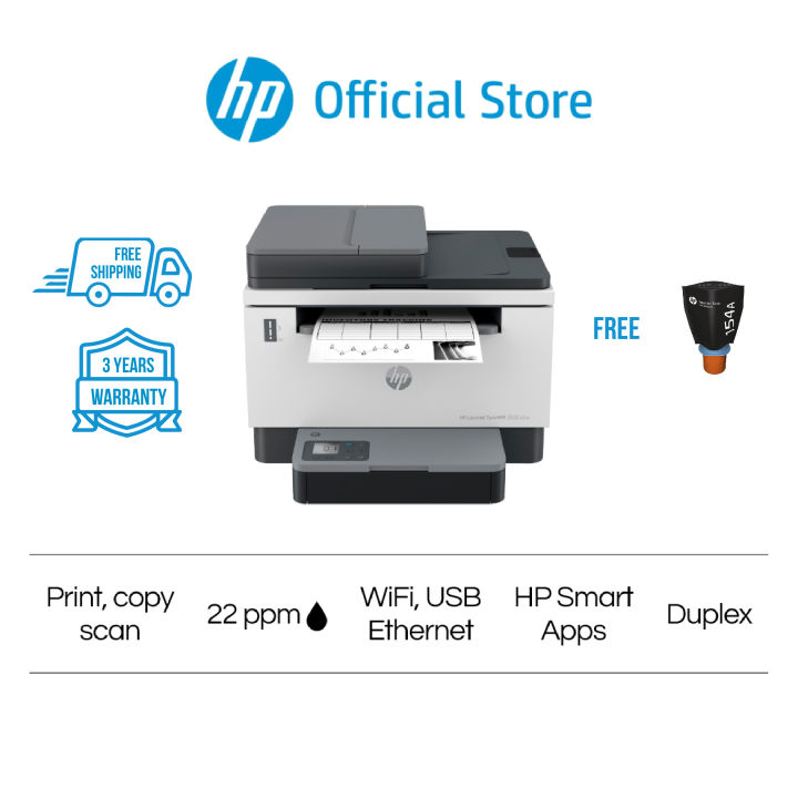 HP Laserjet Tank Printer 1502W* - 1602W - 2602SDW All-in-One Printer ...