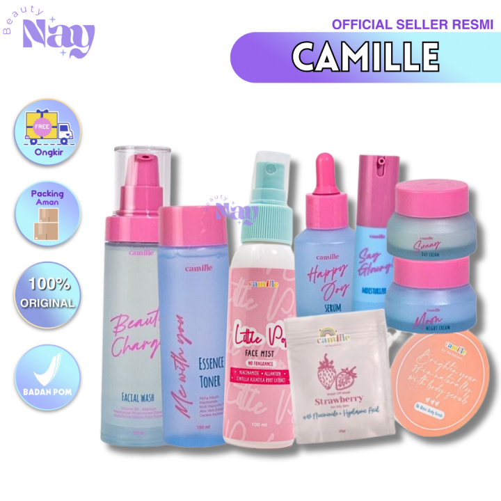 CAMILLE BEAUTY MASKER ORGANIK FACEMIST FACE MIST LITTLE POP BODU SCRUB ...
