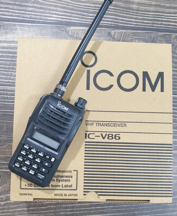 วิทยุสื่อสาร ICOM รุ่น IC-V86 สำหรับตำรวจ ทหาร และหน่วยงานราชการ ย่าน ...