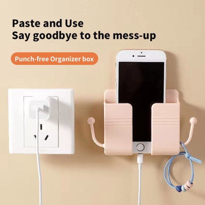 【COD】Novelty Wall-mounted Cellphone Remote Controller Holder with ...