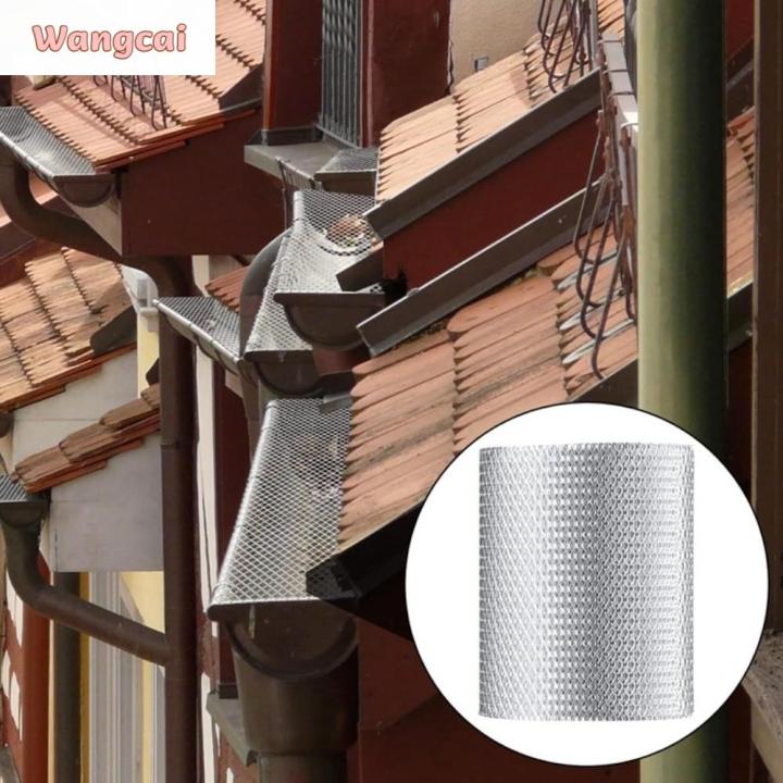 Prevent Blockages Gutter Guard Filter Grid Randomly Cut Gutter Mesh ...