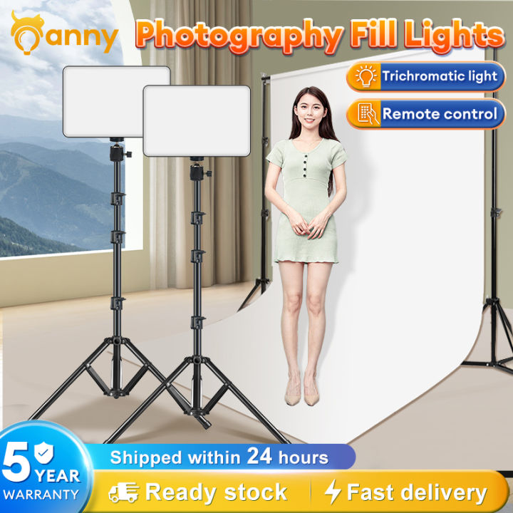 LED Video Panel Light Make up Light with Tripod Stand Dimmable ...