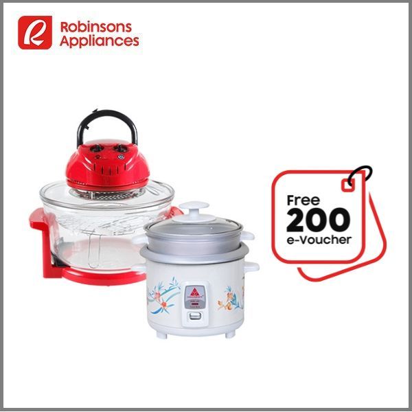 HANABISHI BUY1 GET1 (TURBO + RICE COOKER) | Lazada PH