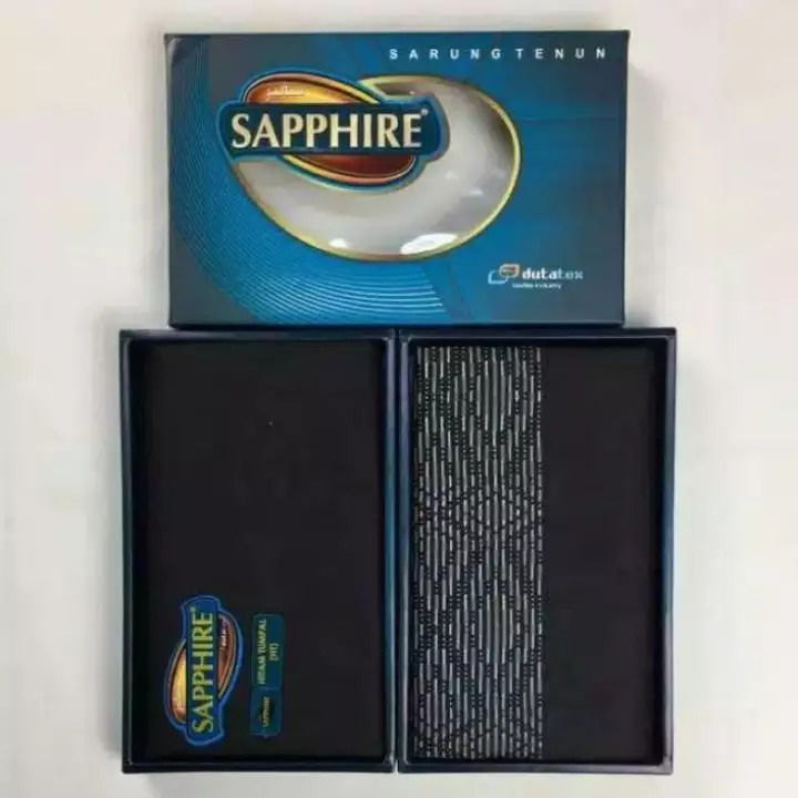 sarung sapphire hitam polos tumpal timbul | Lazada Indonesia