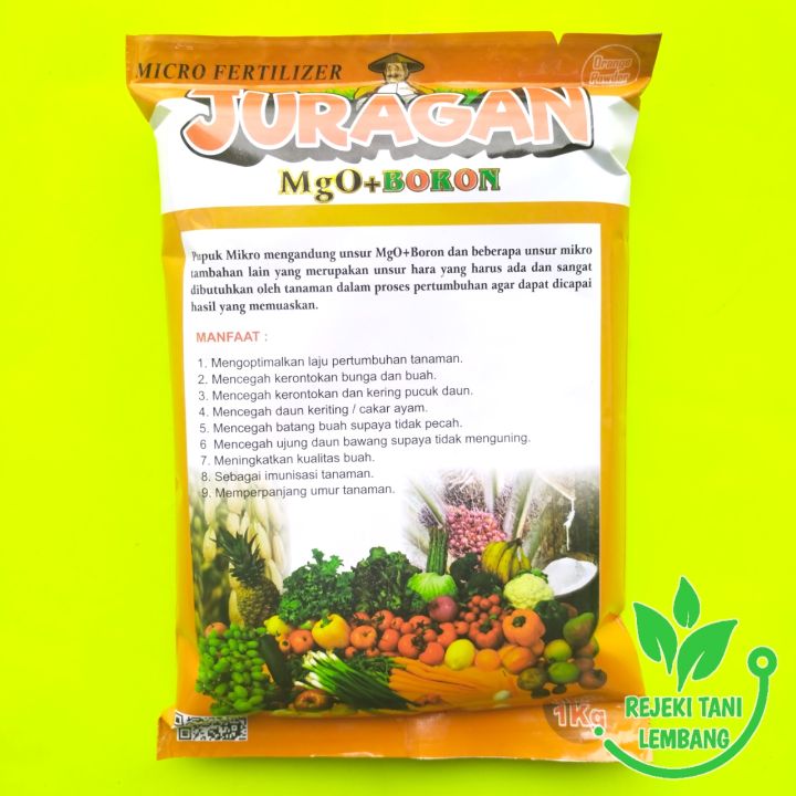 PUPUK MICRO FERTILIZER JURAGAN BORON Plus MgO | Lazada Indonesia