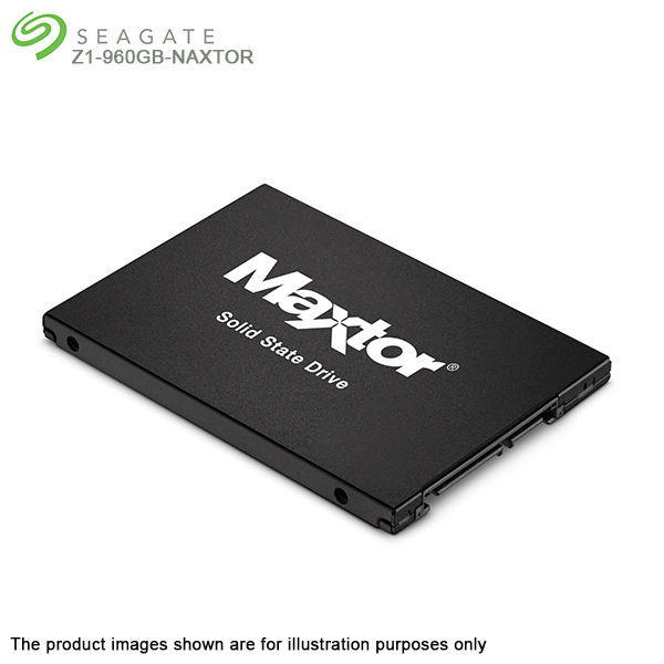 Seagate Maxtor Z1 960GB 540MB/s Read 2.5 inch Internal SATA 6Gb/s SSD ...