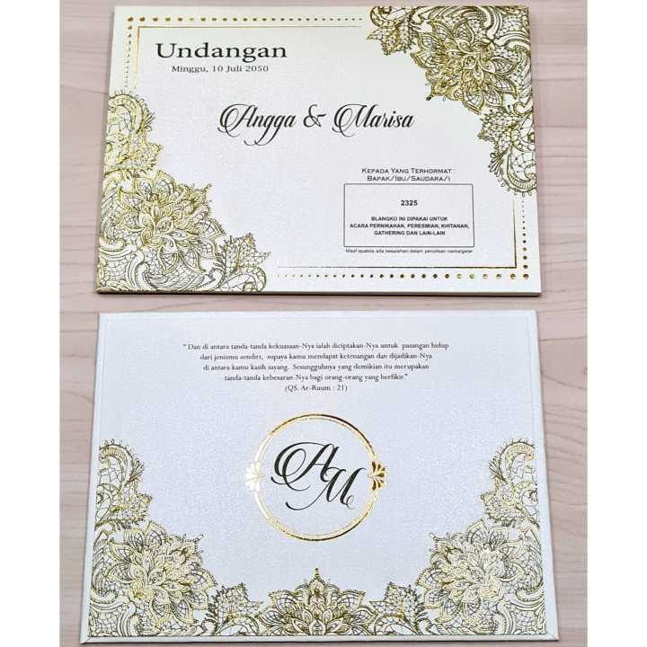 Blangko Undangan ERBA 2325 Isi 100 Lembar | Lazada Indonesia