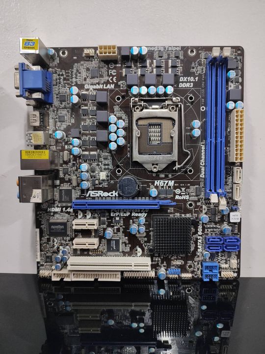Socket 1155 D3 Motherboard ASROCK H67M ( with Backplate) [Preloved ...