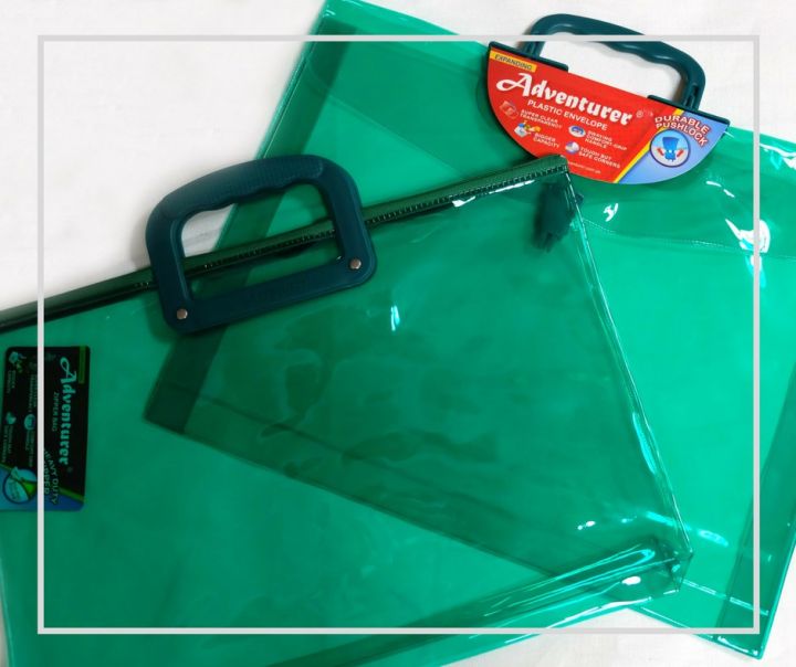 Plastic Envelope w/Handle LONG Size Assorted Colors | Lazada PH