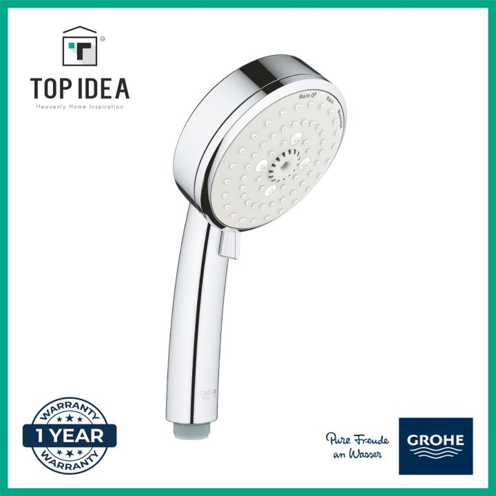 GROHE Tempesta Cosmopolitan 100 Hand Shower 27572002 | 3 sprays | Made ...