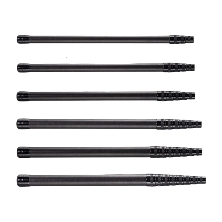 Carbon Fiber Fishing Landing Net Rod Fishing Handle Poles Long Fishing ...