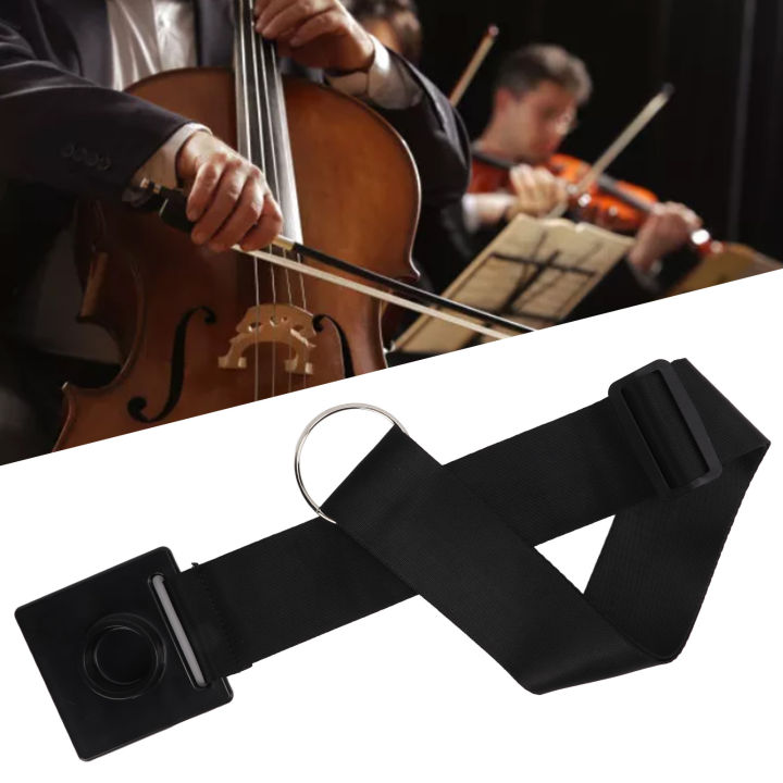 Cello Adjustable Strap 35-66cm Cellos Endpin Anchor for Practicing ...