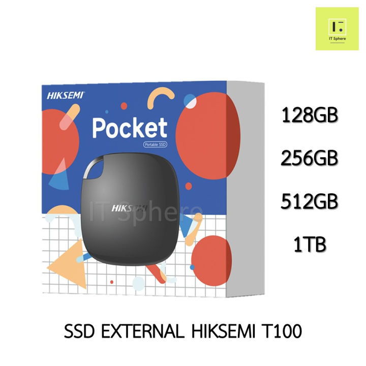 External SSD Hiksemi T100 128GB 256GB 512GB 1TB External SSD Portable ...