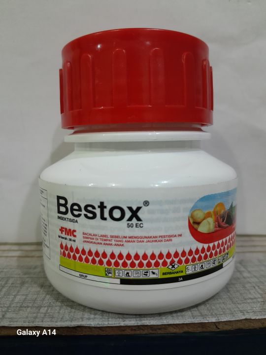 BESTOX 50 EC KEMASAN 80 ML INSEKTISIDA KONTAK RACUN DAN LAMBUNG ...