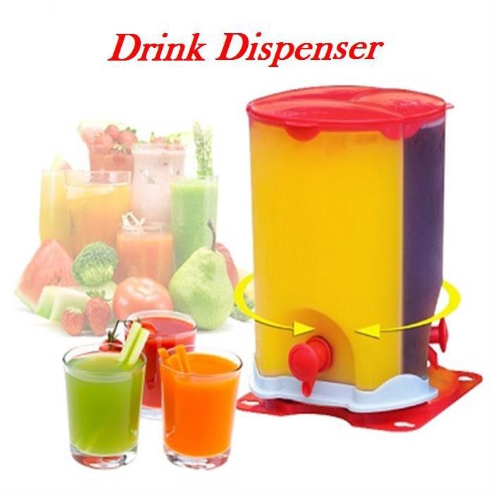 กระติกจ่ายน้ำหวาน 3 ช่อง 3หัวจ่าย รุ่น DrinkDispenser-26Aug-J1 | Lazada.co.th