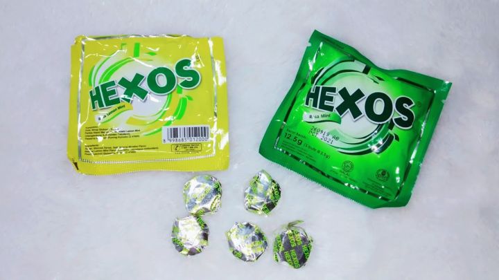 Permen Hexos [3 Sachet ] Pelega Tenggorokan | Lazada Indonesia