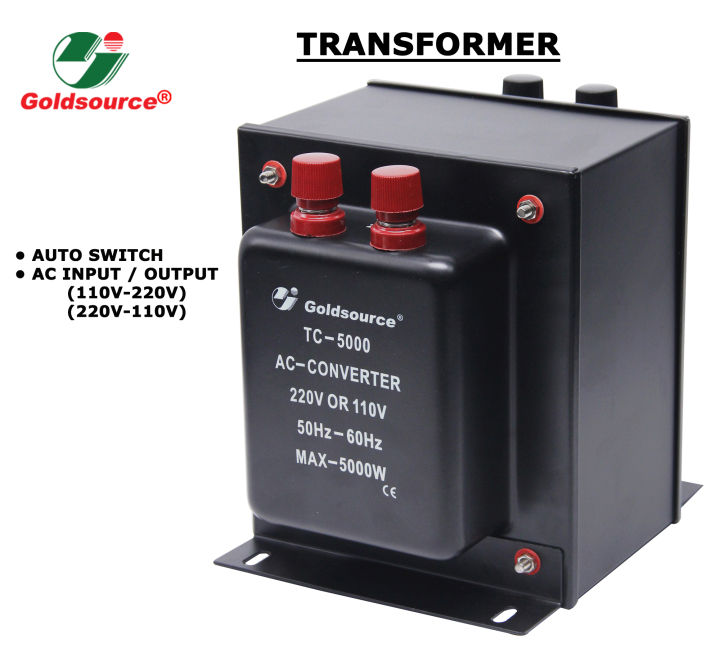 GOLDSOURCE AUTO SWITCH TRANSFORMER 5000W | Lazada PH