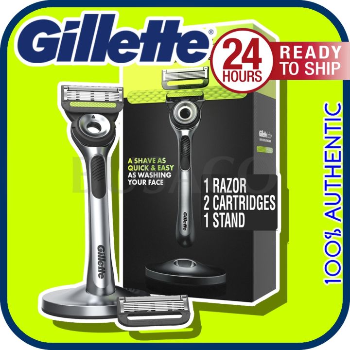 Gillette Labs Men's Razor | Exfoliating Bar Razor | 1 Razor, 2 ...
