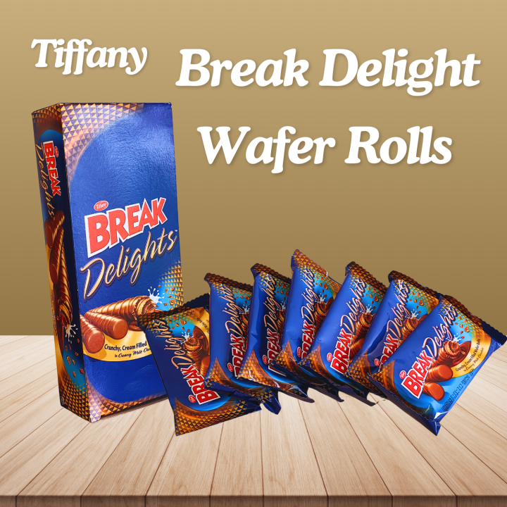 Tiffany Break Delights Chocolate / Crunchy Cream Filled Wafer Roll ...