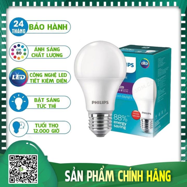 Bóng đèn LED Philips ESS LEDBulb 7W E27 6500K/3000K 230V 1CT/12 VN ...