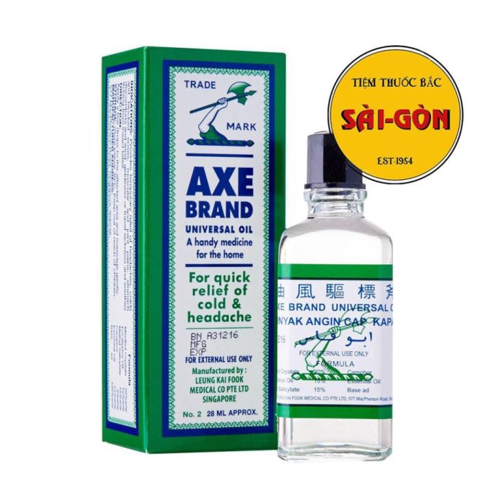 Dầu Gió Cây Búa 56Ml - Axe Brand Universal | Lazada.vn