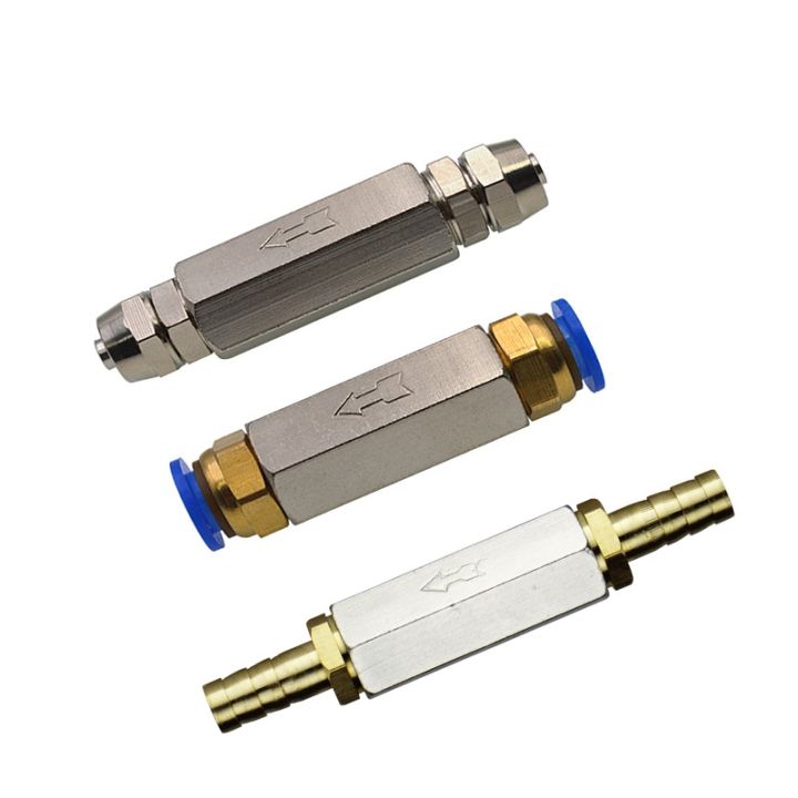 Brass One Way Air Check Valve Full Port Pneumatic Non Return Valve Pipe ...
