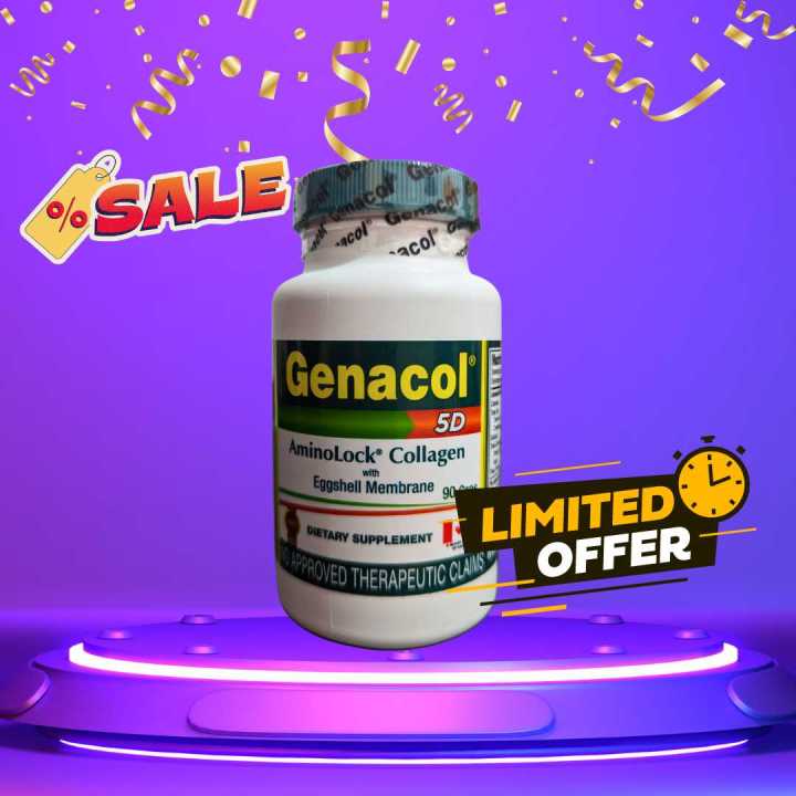 5D Genacol (Eggshell Membrane + Collagen) 90 Capsules | Lazada PH